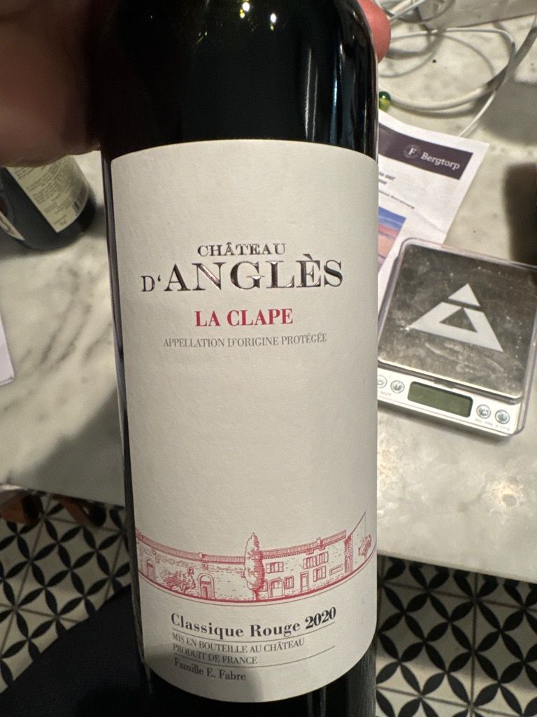 2021 Château D'Anglès Coteaux du Languedoc La Clape Classique, France, Languedoc Roussillon ...