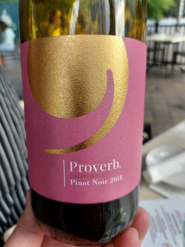 2017 Proverb Pinot Noir, USA, California - CellarTracker