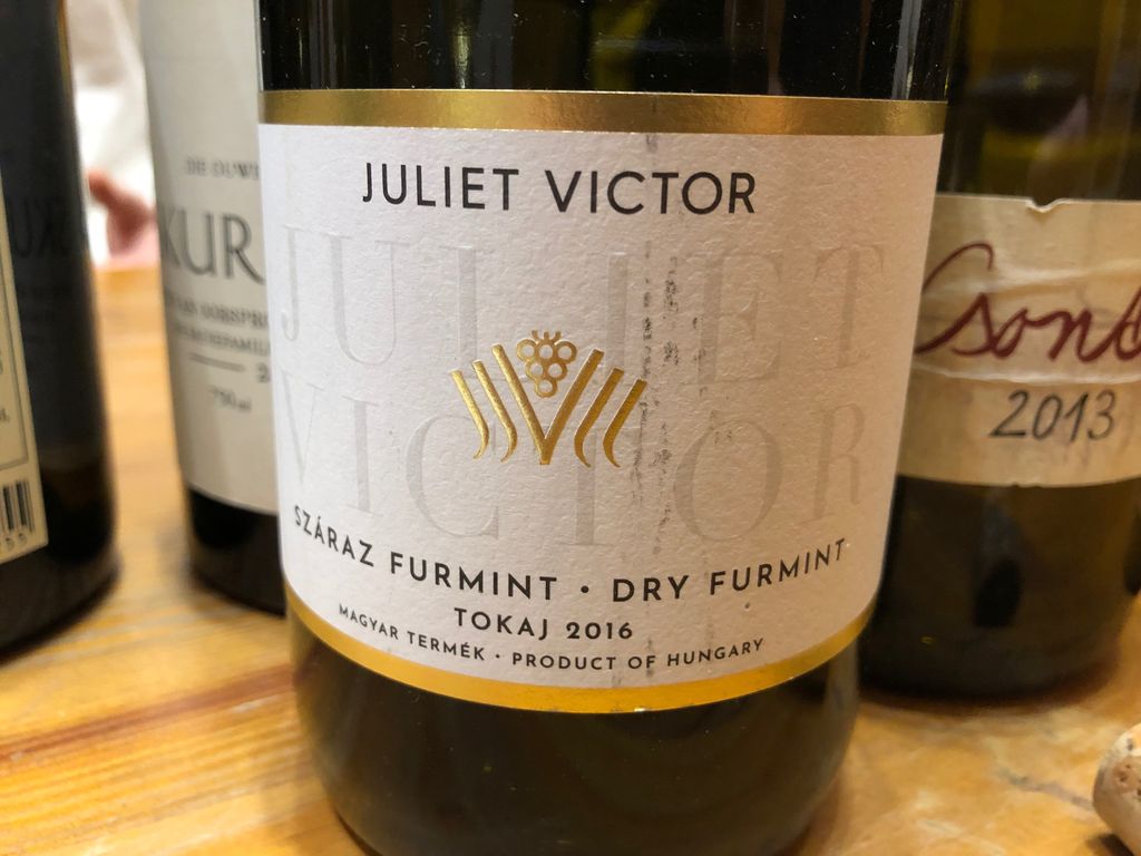 2019 Juliet Victor Winery Furmint Tokaji Száraz, Hungary, Tokaji ...