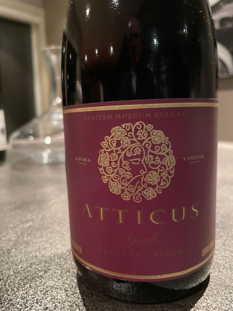 2020 Chapman Grove Shiraz Atticus, Australia, Western Australia, South ...