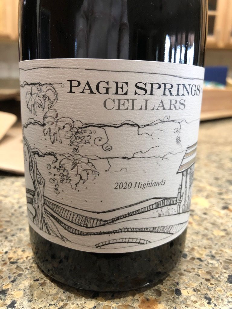 2020 Page Springs Cellars Highlands, USA, Arizona, Yavapai County ...