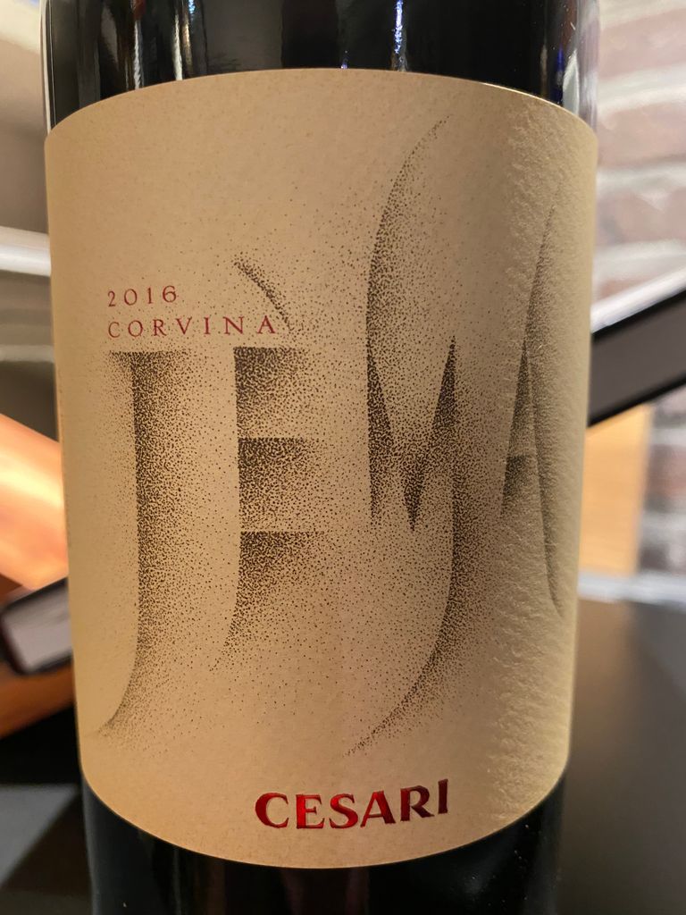 2016 Cesari Corvina Jema, Italy, Veneto, Veneto IGT - CellarTracker