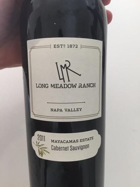 2004 Long Meadow Ranch Cabernet Sauvignon Mayacamas Estate, USA ...
