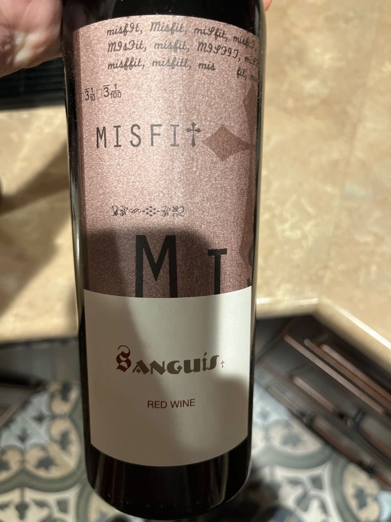2021 Sanguis Misfit, USA, California, Central Coast - CellarTracker
