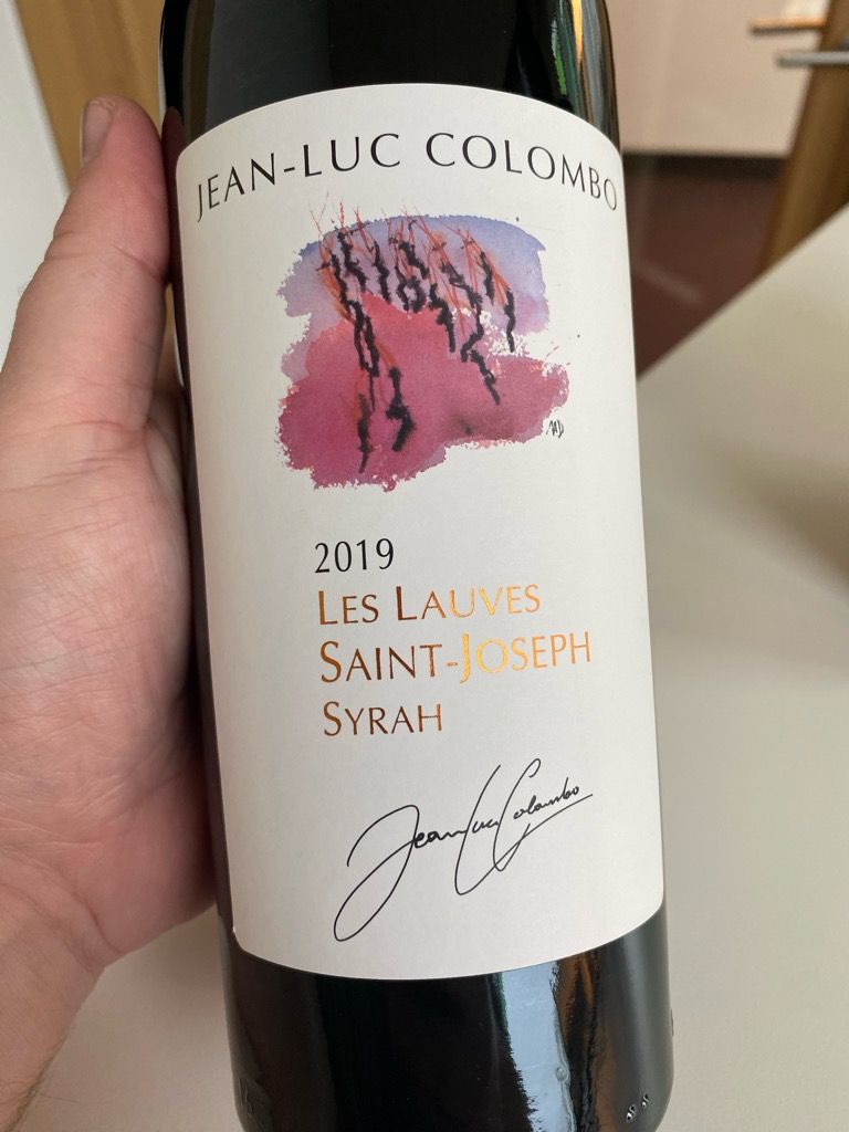 2019 Jean-Luc Colombo St. Joseph Les Lauves, France, Rhône, Northern ...
