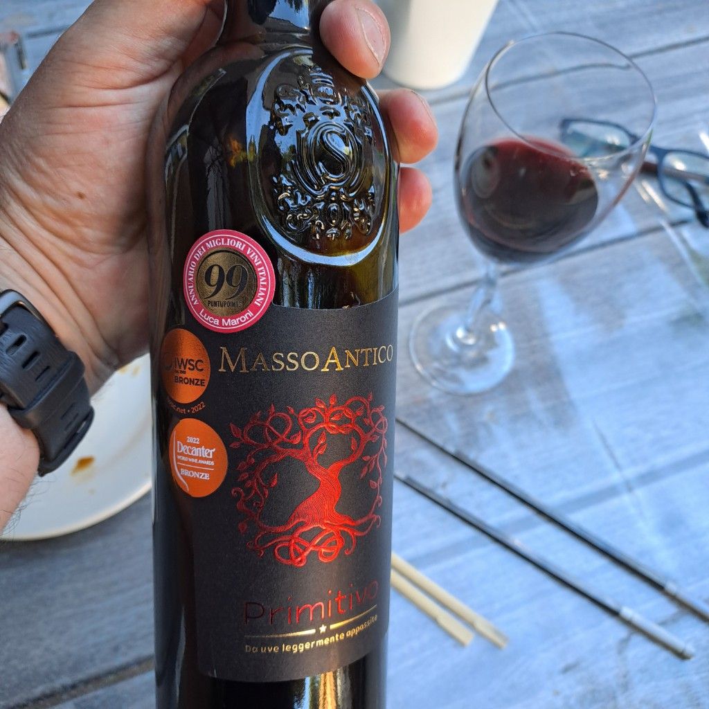 2022 Masso Antico Primitivo Appassito, Italy, Puglia, Salento IGT ...