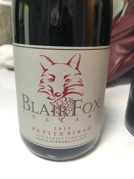 2015 Blair Fox Petite Sirah Fox Family Vineyard, USA, California ...