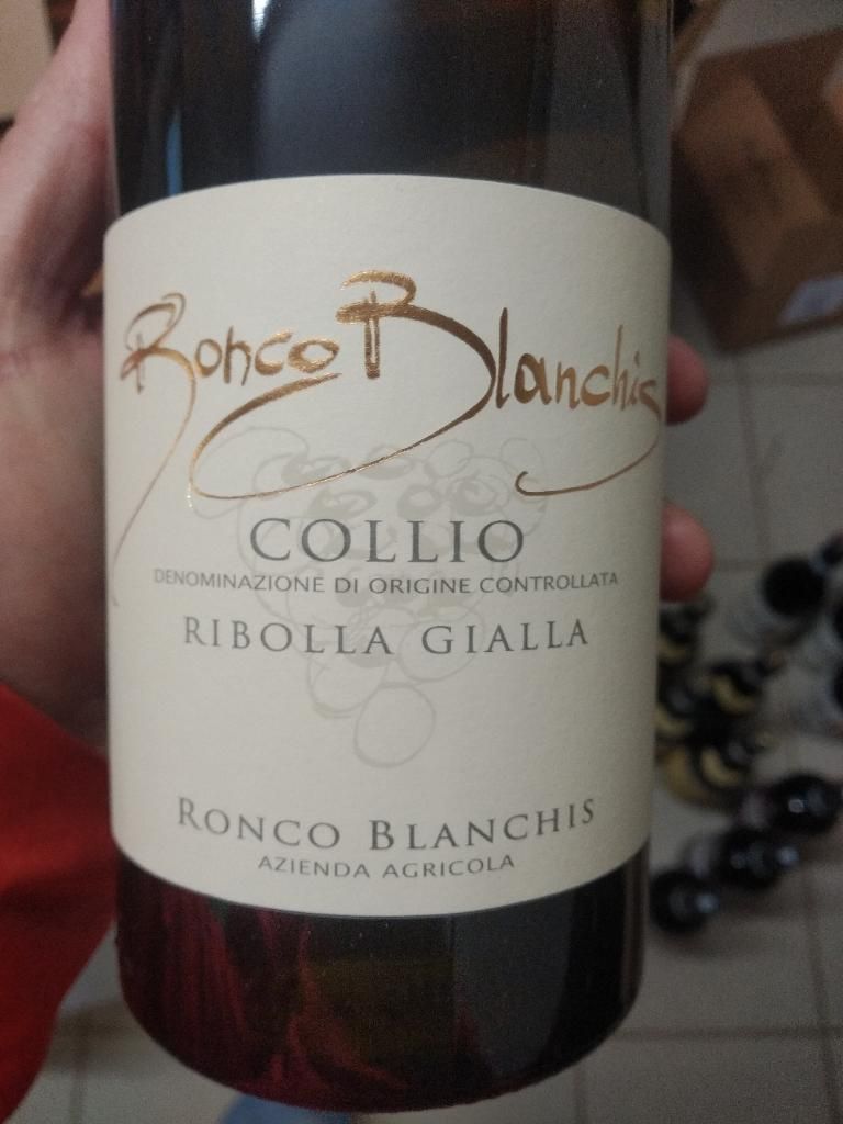 2020 Ronco Blanchis Collio Ribolla Gialla, Italy, Friuli-Venezia Giulia ...