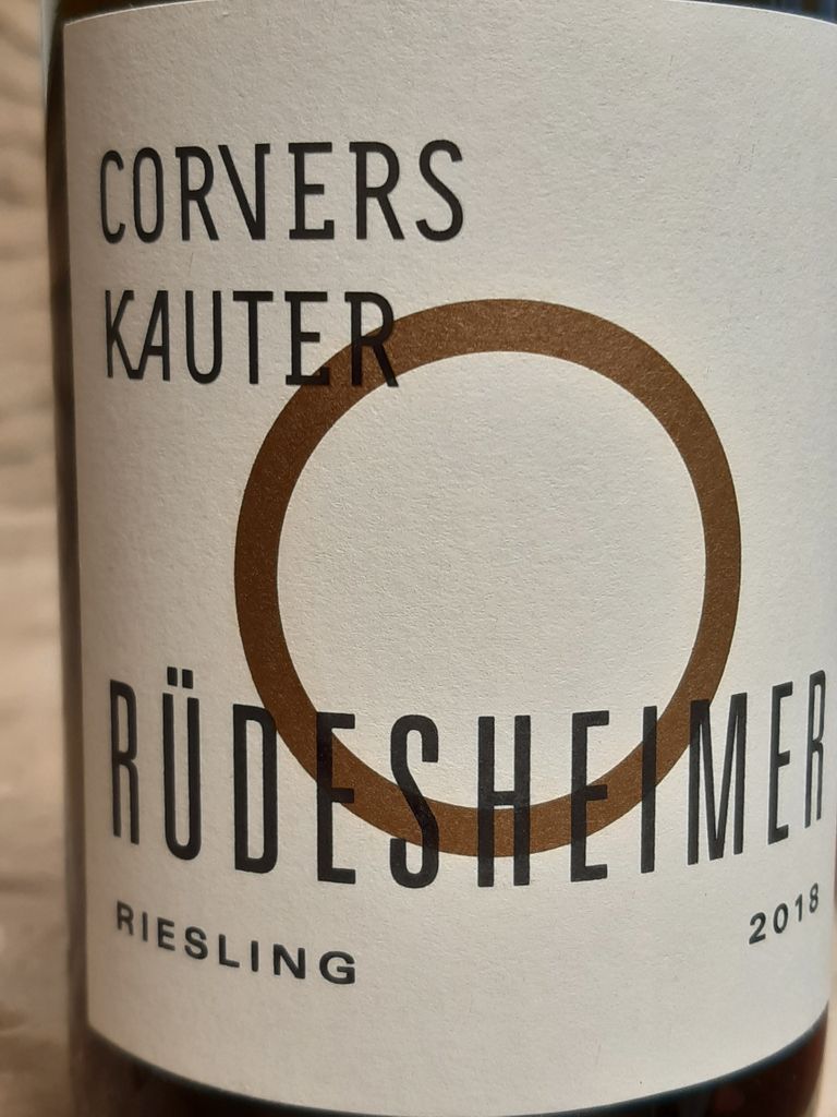 2022 Dr. Corvers-Kauter Rüdesheim Riesling, Germany, Rheingau ...