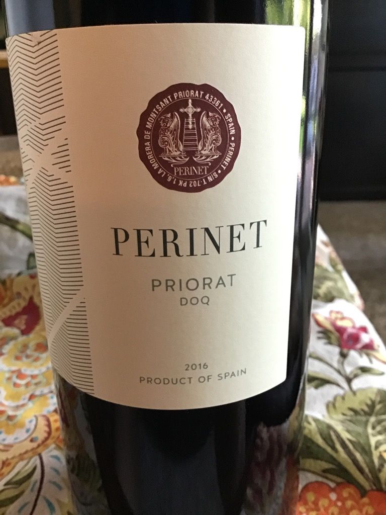 2016 Perinet Priorat Perinet, Spain, Catalunya, Priorat - CellarTracker
