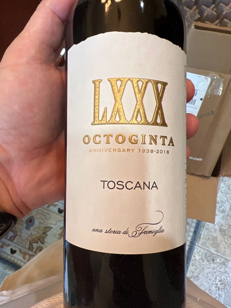 2017 Barbanera LXXX Octoginta Barbanera Toscana IGT, Italy, Tuscany ...