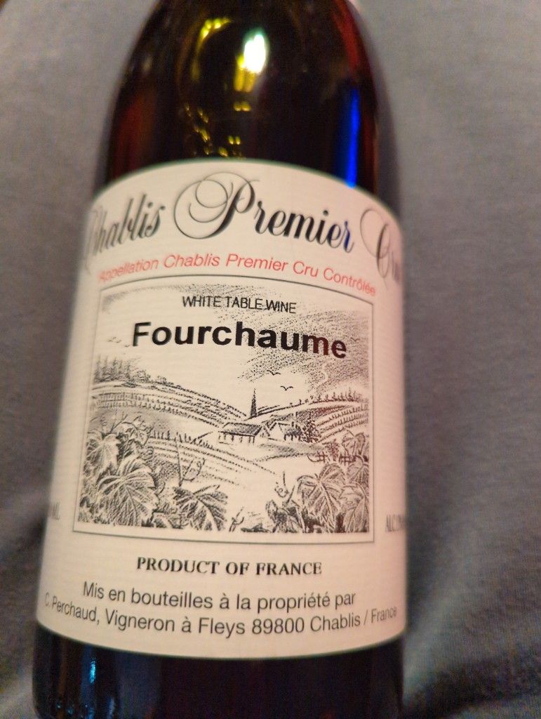 2018 Domaine Perchaud Chablis 1er Cru Fourchaume, France, Burgundy ...