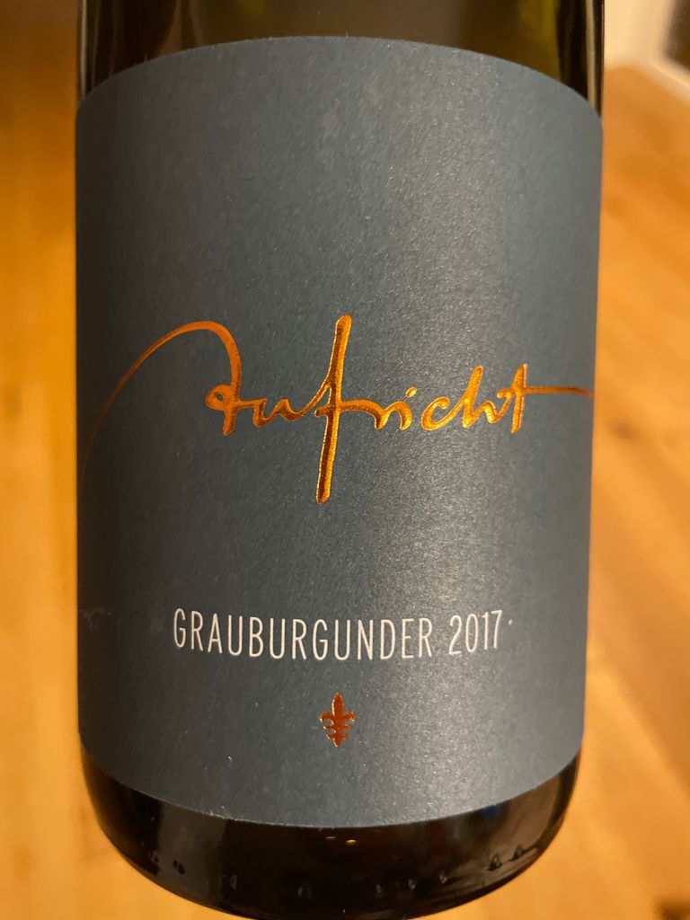 2023 Aufricht Meersburger Sängerhalde Grauburgunder 1 Lilie, Germany ...