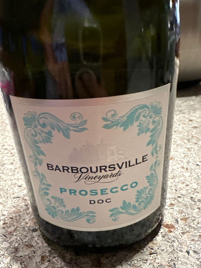 NV Barboursville Vineyards Prosecco, Italy, Veneto / Friuli-Venezia ...