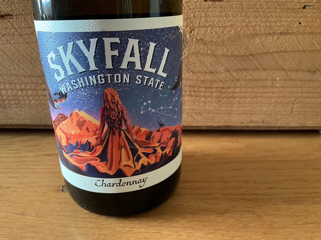 2021 Skyfall Vineyard Chardonnay, USA, Washington, Columbia Valley ...