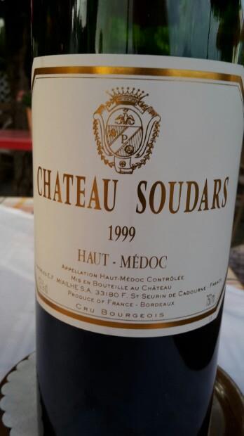 1999 Château Soudars, France, Bordeaux, Médoc, Haut-Médoc - CellarTracker