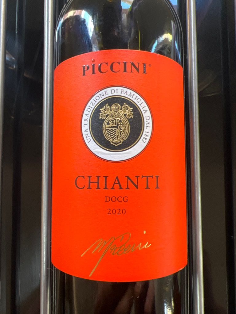 2020 Piccini Chianti Collezione Oro Riserva, Italy, Tuscany, Chianti ...