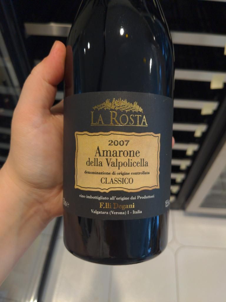 2007 Fratelli Degani Amarone della Valpolicella Classico La Rosta ...