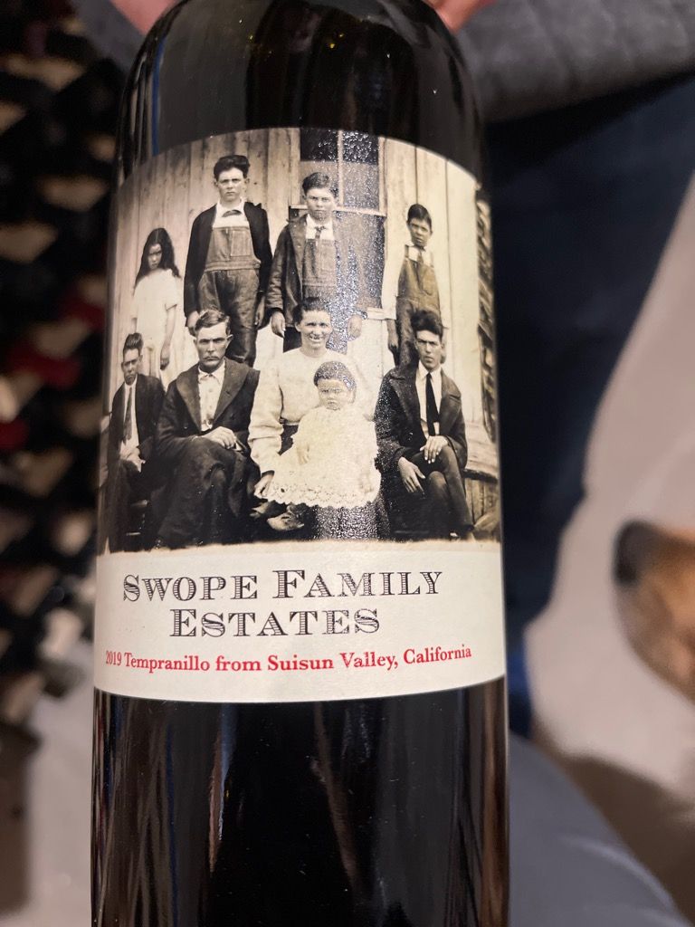 2016 Swope Family Estates Tempranillo, USA, California, North Coast ...