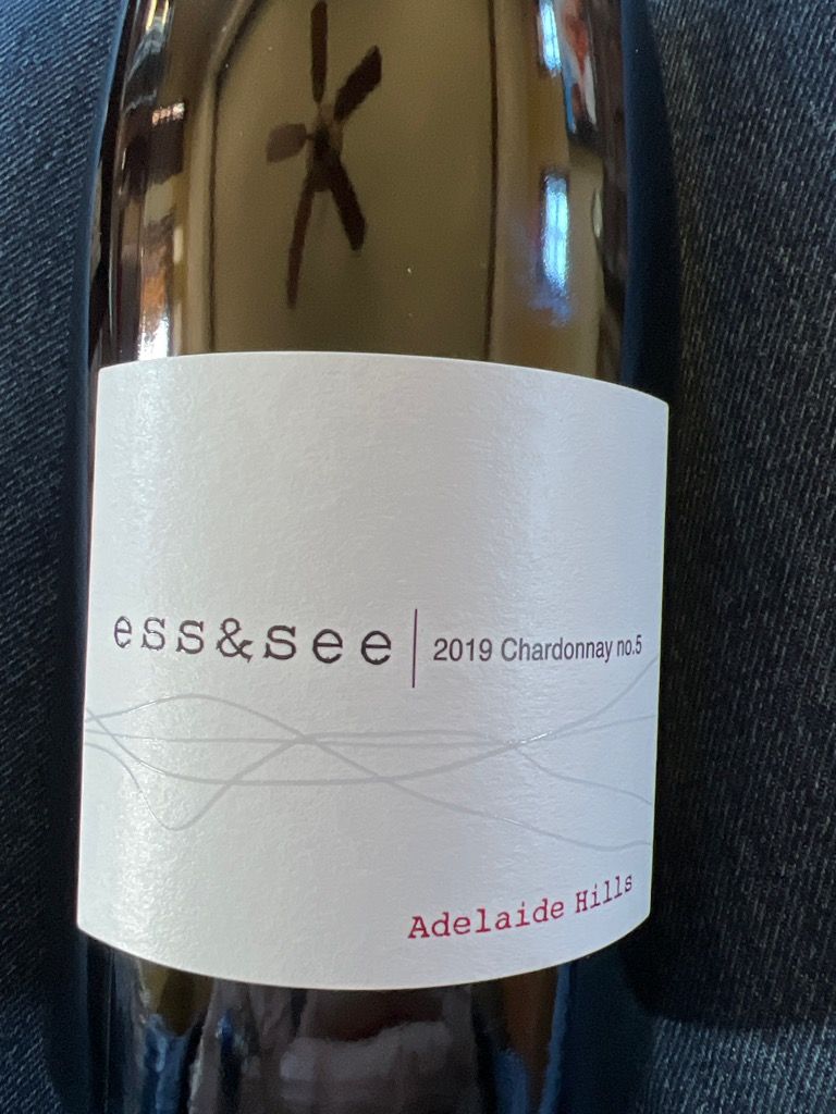 2019 Ess & See Chardonnay, Australia, South Australia, Mount Lofty ...