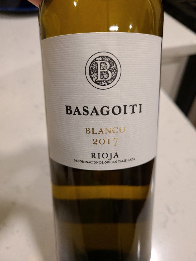 2017 Basagoiti Rioja Blanco, Spain, La Rioja, Rioja - CellarTracker
