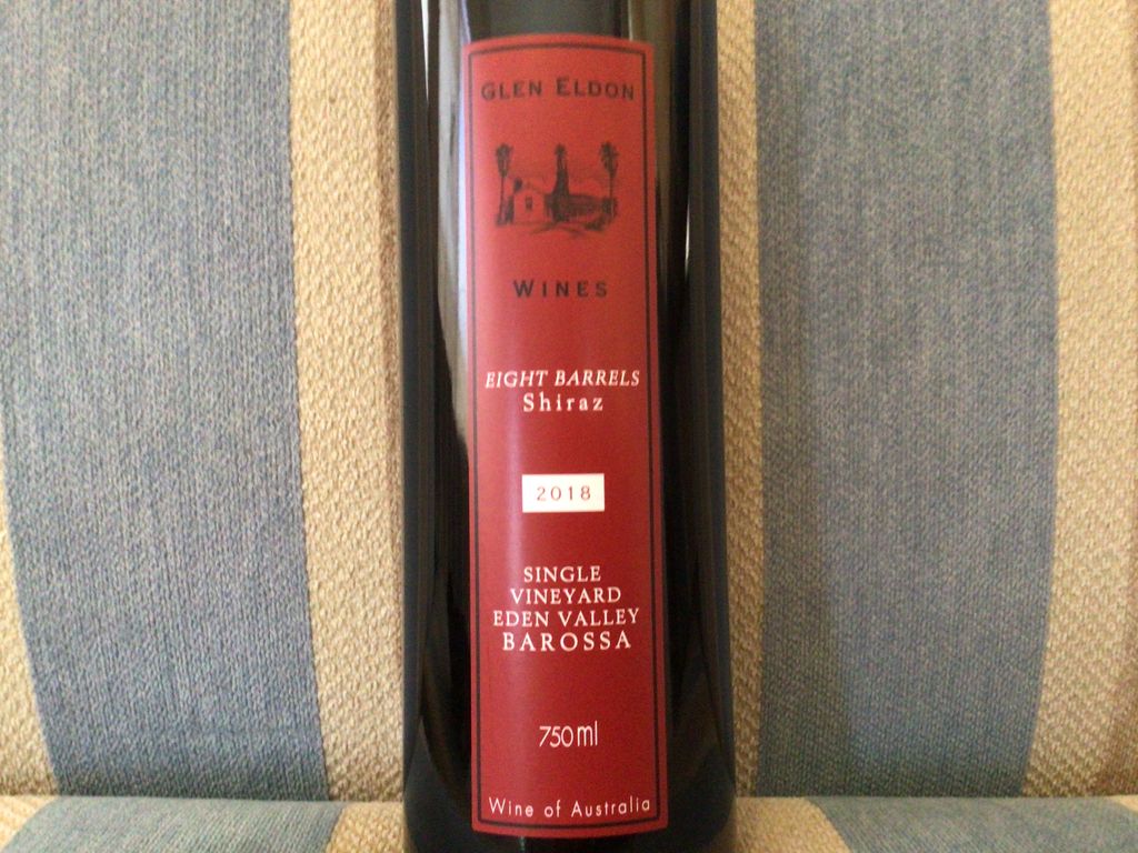 2020 Glen Eldon Shiraz Eight Barrels Single Vineyard, Australia, South ...
