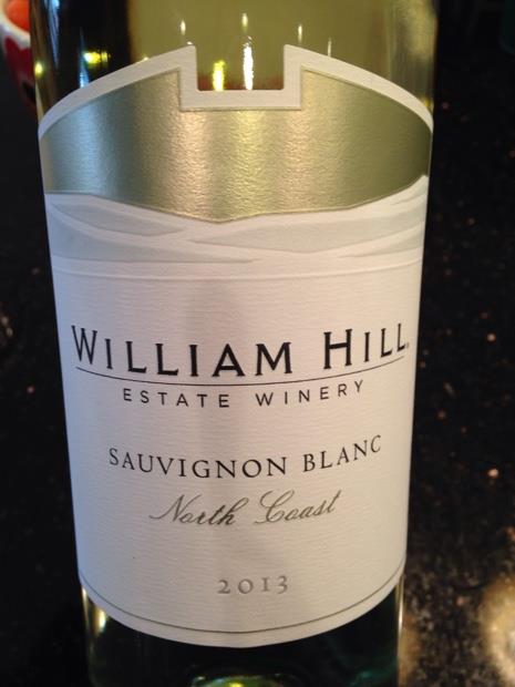 2013 William Hill Winery Sauvignon Blanc, USA, California, North Coast ...