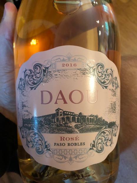 2016 Daou Vineyards Rosé, USA, California, Central Coast, Paso Robles ...