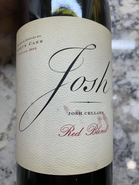 2019 Josh Cellars Red Blend Family Reserve California, USA, California ...