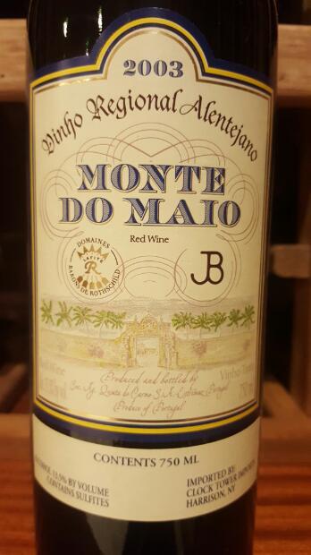 2004 Quinta do Carmo Vinho Regional Alentejano Monte do Maio, Portugal ...