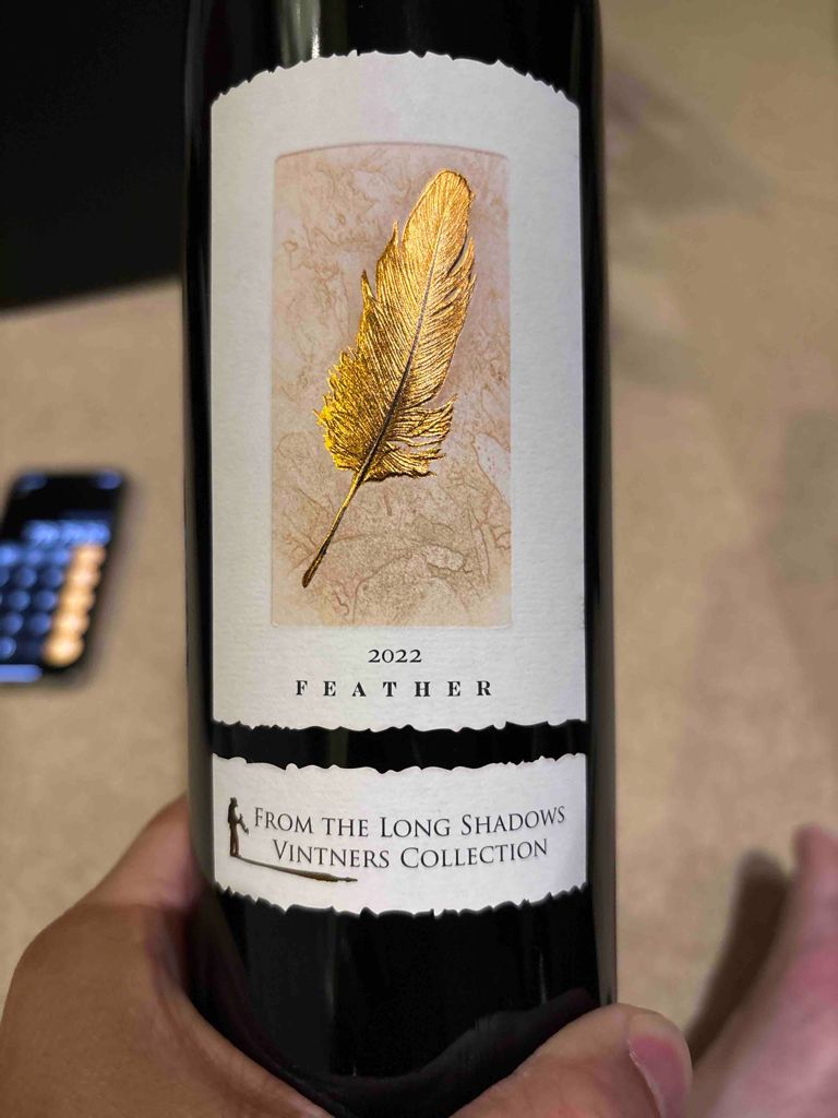 2022 Long Shadows Wineries Cabernet Sauvignon Feather, USA, Washington ...