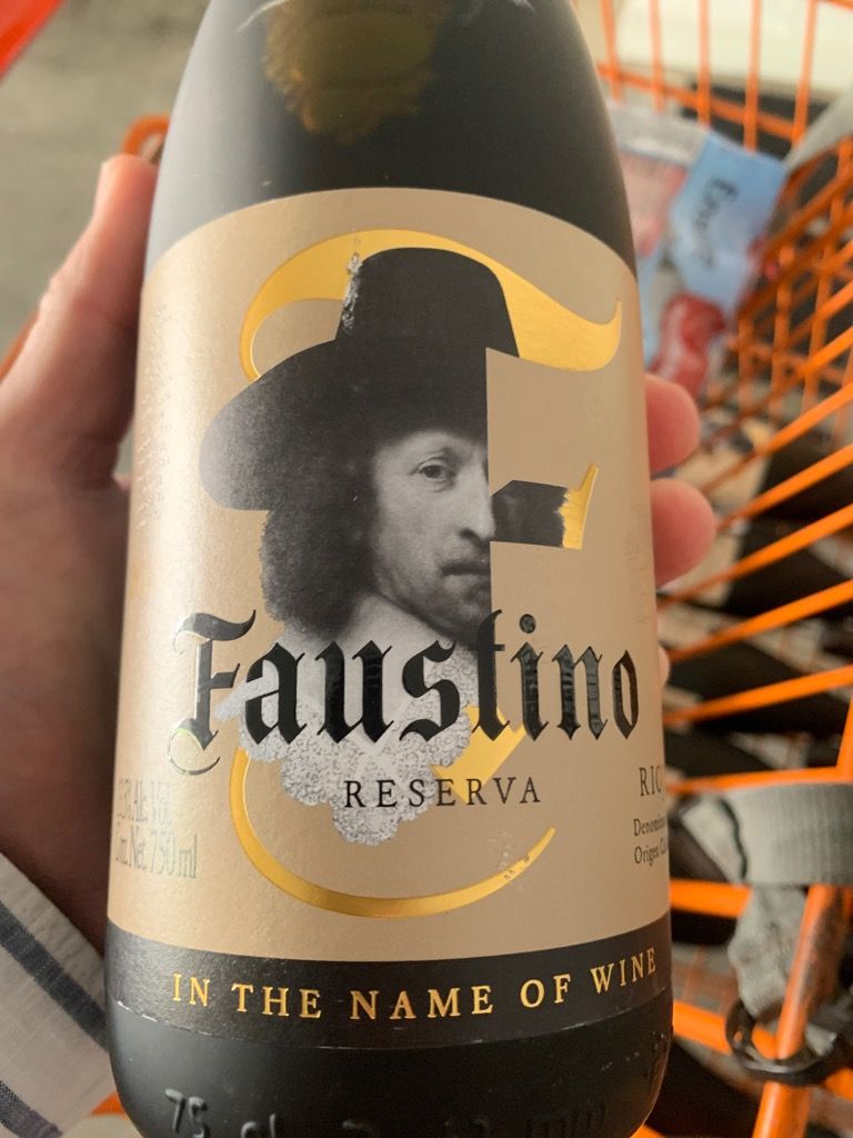 2016 Faustino Rioja Reserva, Spain, La Rioja, Rioja - CellarTracker