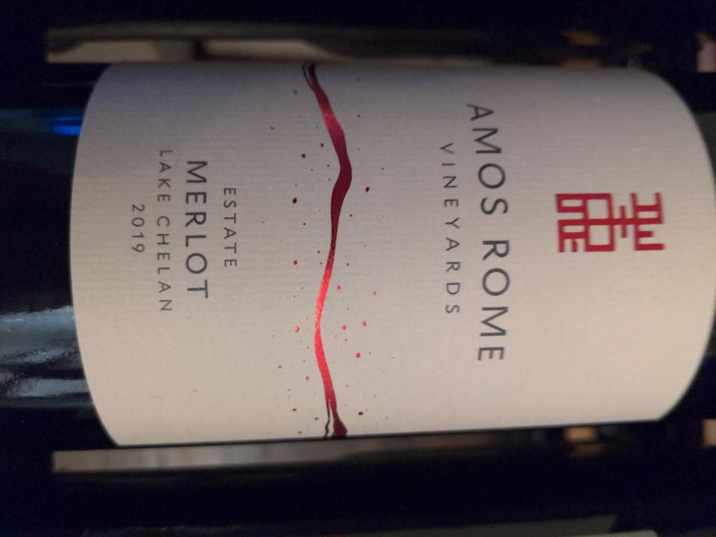 2019 Amos Rome Vineyards Merlot, USA, American - CellarTracker