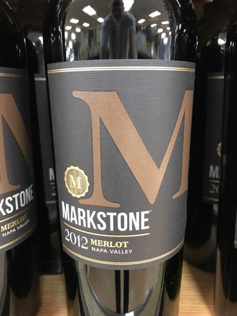 2012 Markstone Merlot, USA, California, Napa / Sonoma, Carneros ...