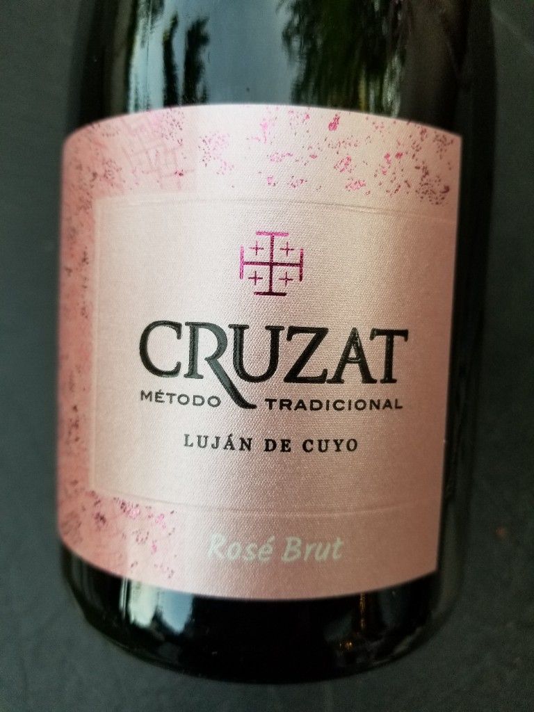 NV Bodega Cruzat Premier Rosé Extra Brut Método Tradicional, Argentina ...