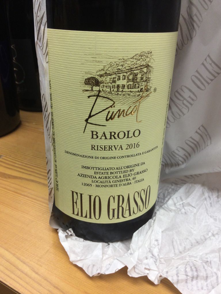 2020 Elio Grasso Barolo Riserva Rüncot, Italy, Piedmont, Langhe, Barolo ...