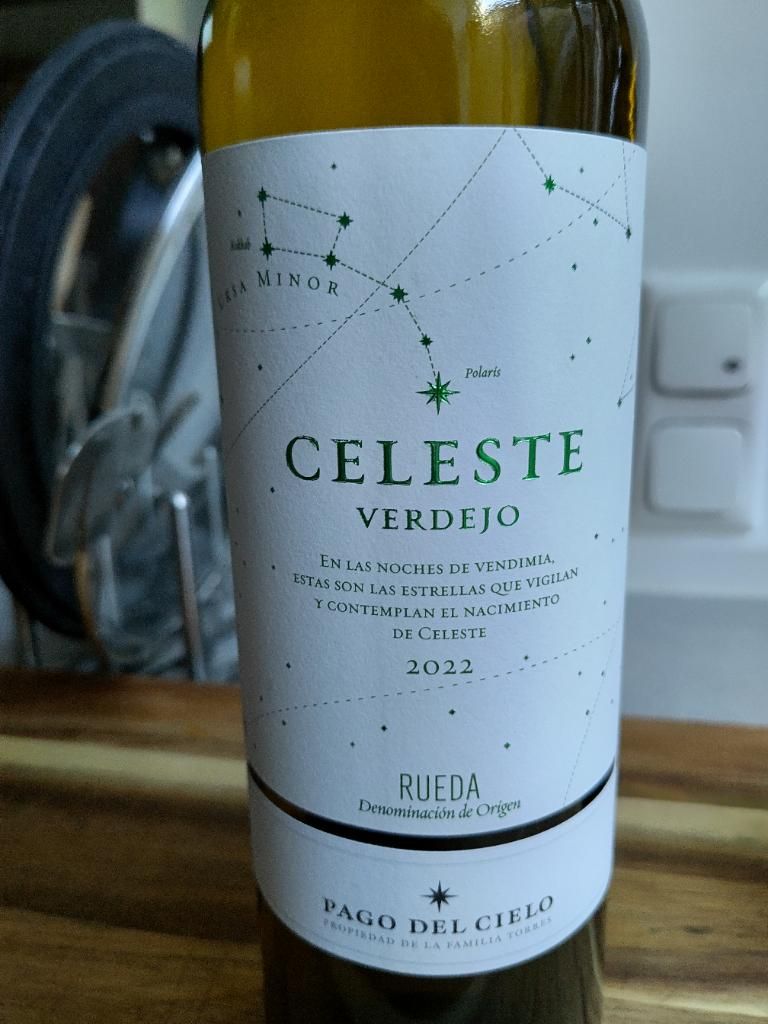 2022 Torres Rueda Céleste Pago del Cielo, Spain, Castilla y León, Rueda ...