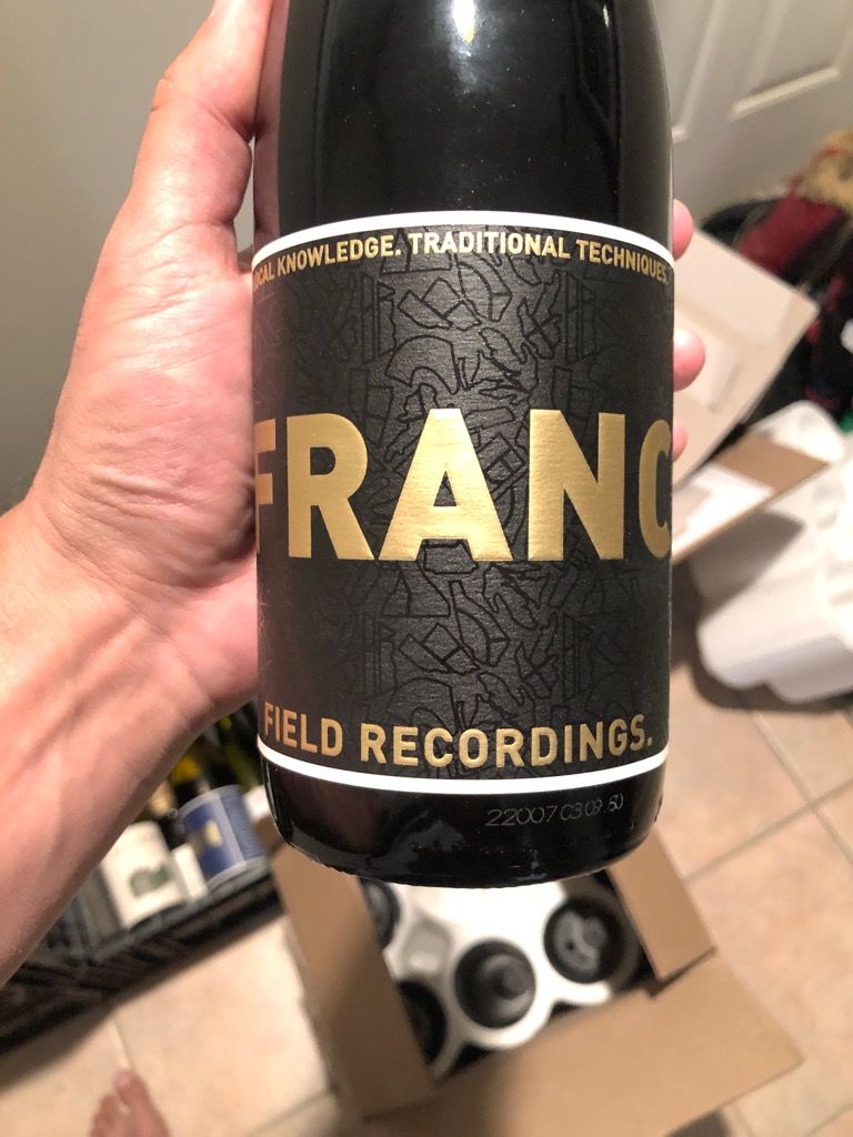 2021 Field Recordings Wine Cabernet Franc, USA, California, Central ...