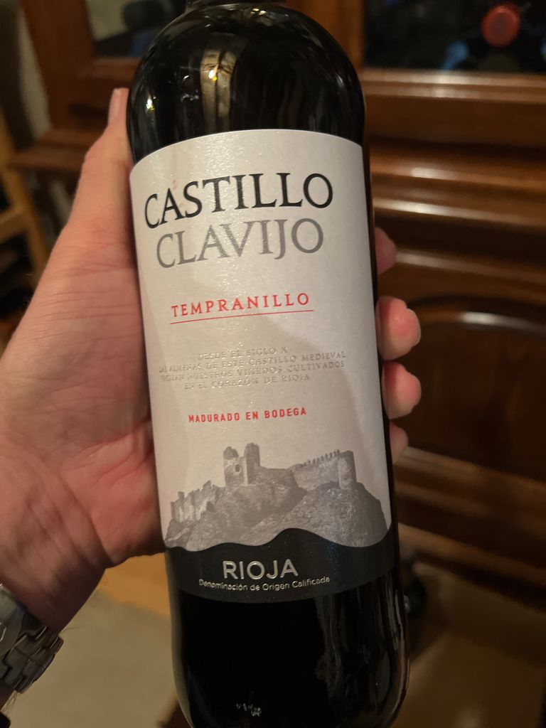 2019 Castillo D Clavijo Tempranillo Rioja, Spain, La Rioja, Rioja ...