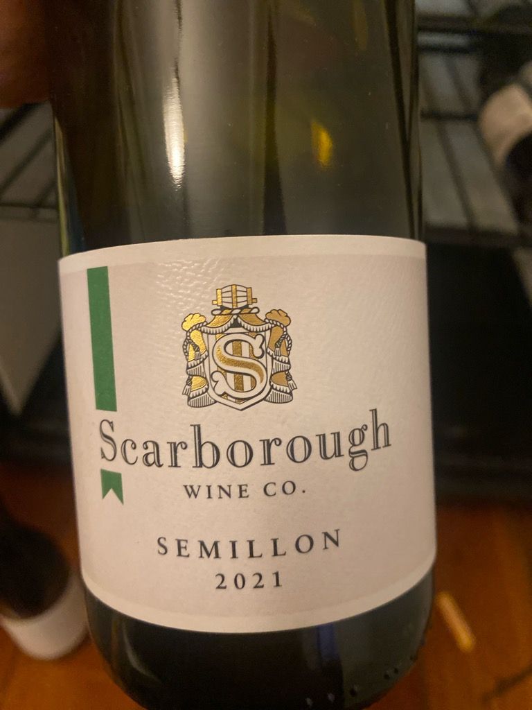 2024 Scarborough Wine Co Sémillon Green Label, Australia, New South ...