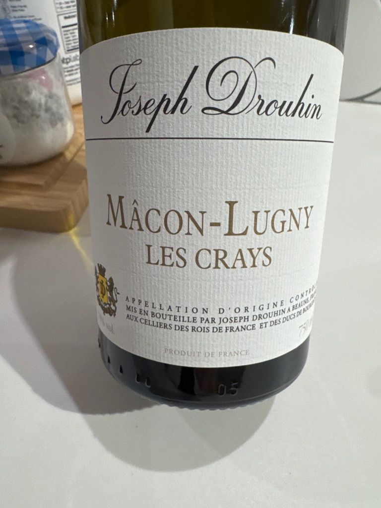 2023 Joseph Drouhin Mâcon-Lugny Les Crays, France, Burgundy, Mâconnais ...