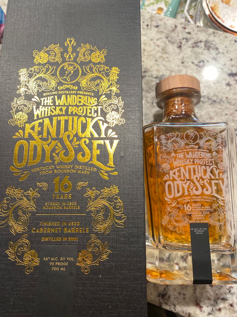 2001 Rollins Distillery The Wandering Whiskey Project Kentucky Odyssey ...