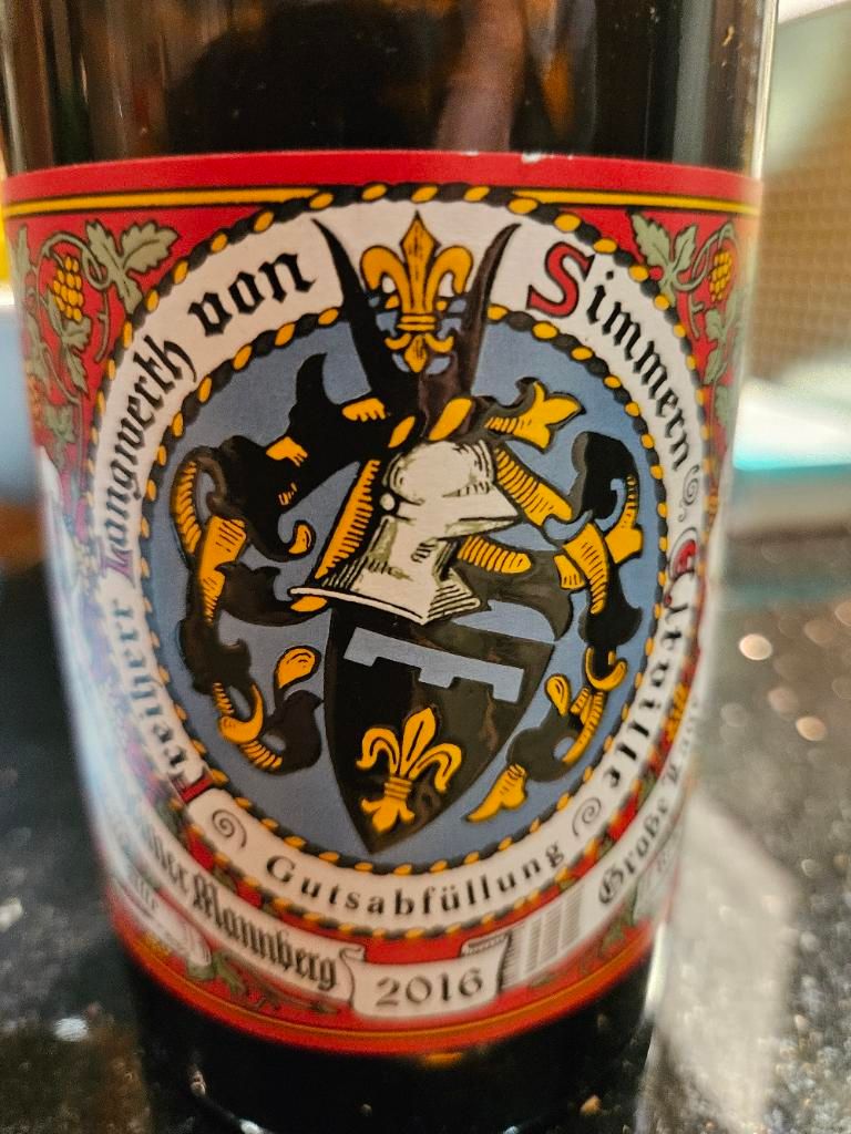 2016 Freiherr Langwerth von Simmern Hattenheimer Mannberg Riesling ...