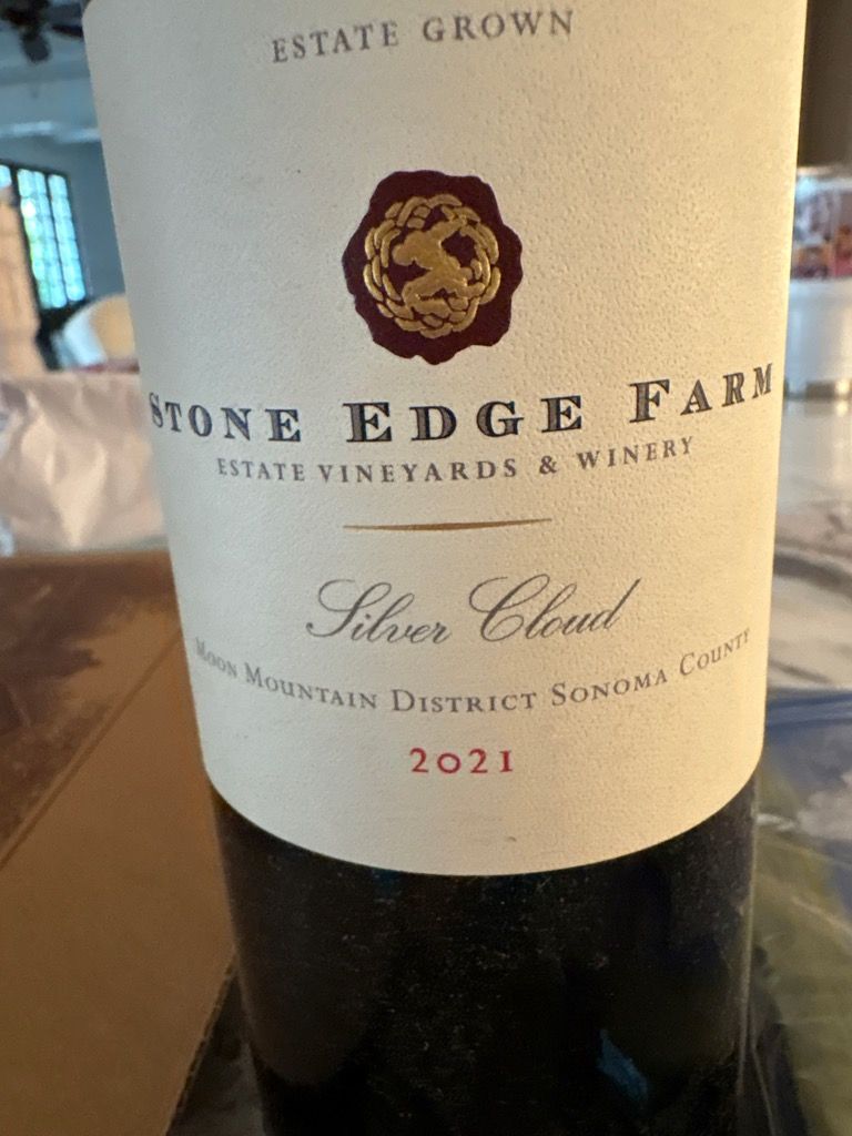 2021 Stone Edge Farm Cabernet Sauvignon Mount Pisgah Vineyard, USA ...