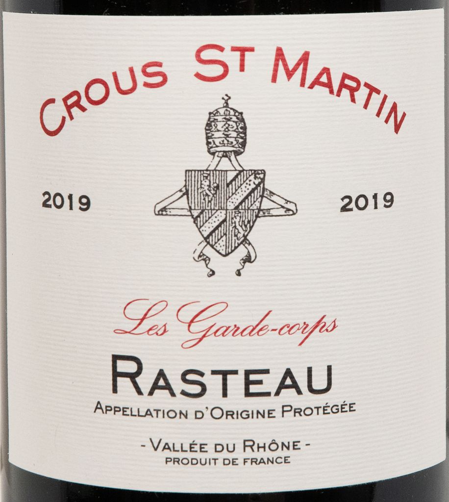 2022 Crous St. Martin Rasteau Les Garde-Corps, France, Rhône, Southern ...