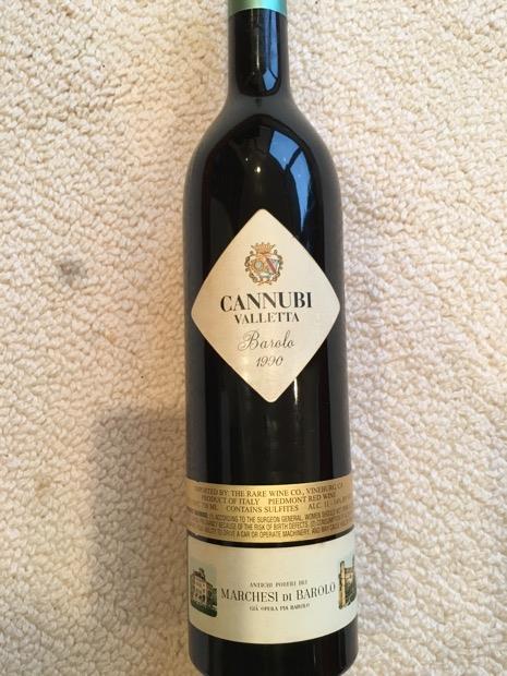 2015 Marchesi di Barolo Barolo Cannubi Valletta, Italy, Piedmont ...