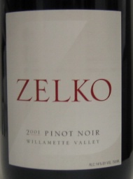 2000 Zelko (ZIVO) Pinot Noir, USA, Oregon, Willamette Valley ...