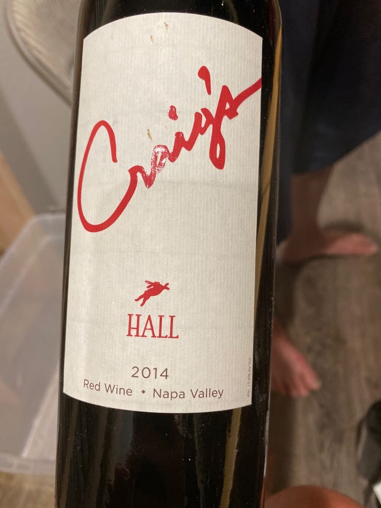 2014 Hall Craig's, USA, California, Napa Valley - CellarTracker