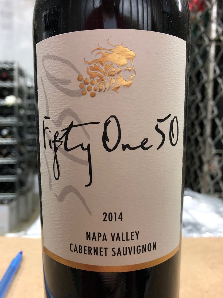 2017 Fifty One 50 Cabernet Sauvignon, USA, California, Napa Valley ...