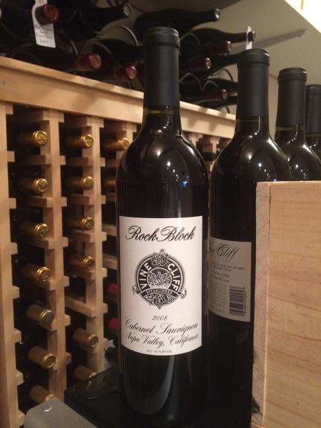 2008 Vine Cliff Winery Cabernet Sauvignon Rock Block, USA, California ...